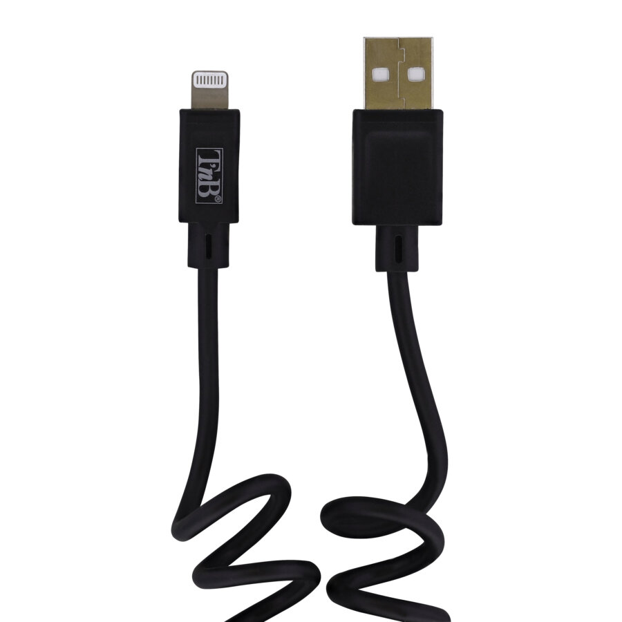 Cable retorcido USB a Lightning de 1 m - Norauto