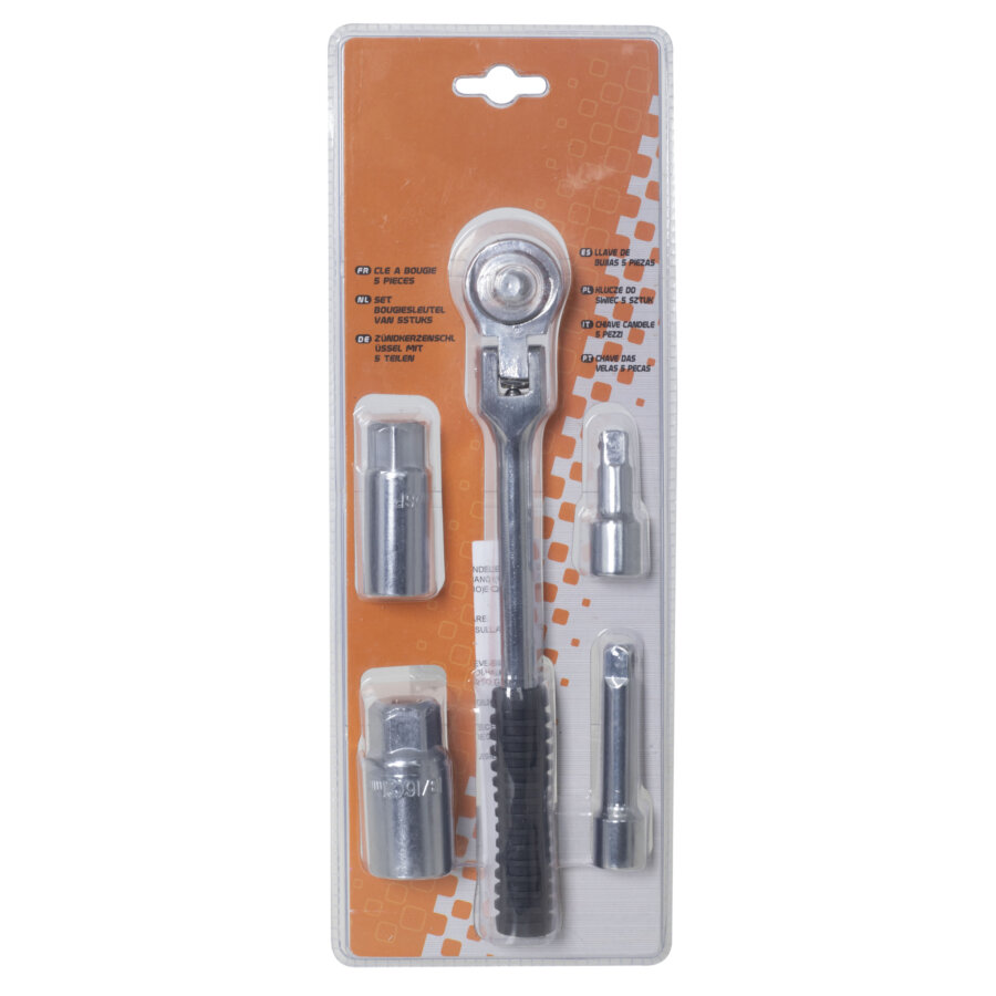 Juego de llaves de carraca cuadradas de 3/8" de 16 y 21 mm - Norauto