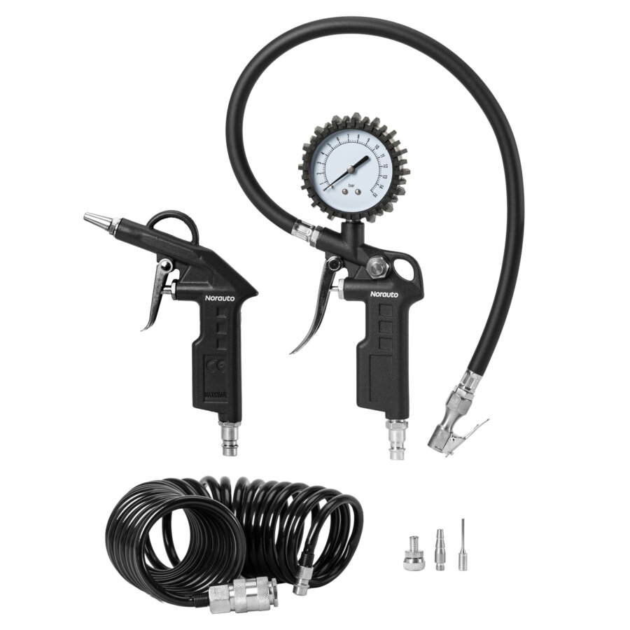 Kit de inflado NORAUTO de 6 piezas - Norauto