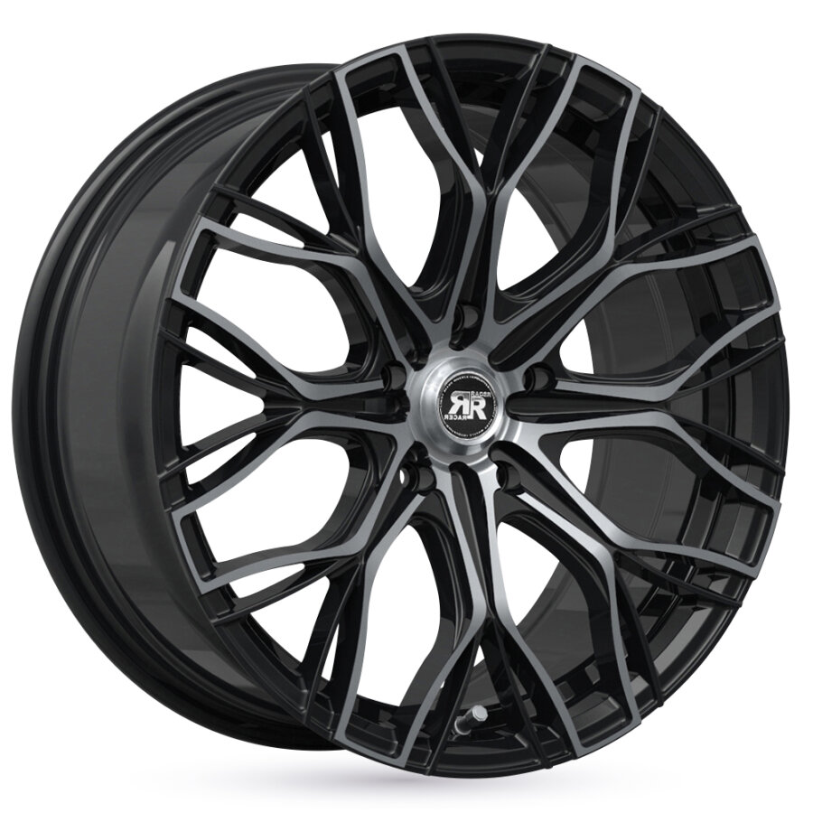Llanta de aluminio RACER MATRIX 7.5x17 5x100 ET35 Brillo negro - Norauto