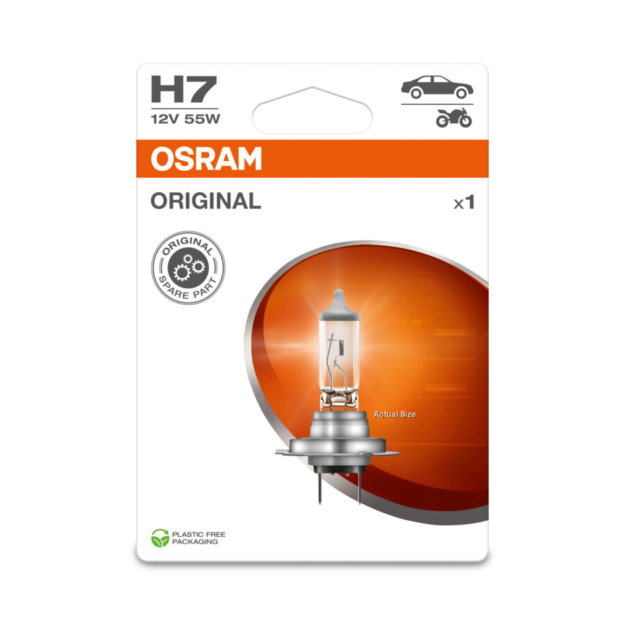 1 bombilla H7 12V OSRAM ORIGINAL - Norauto