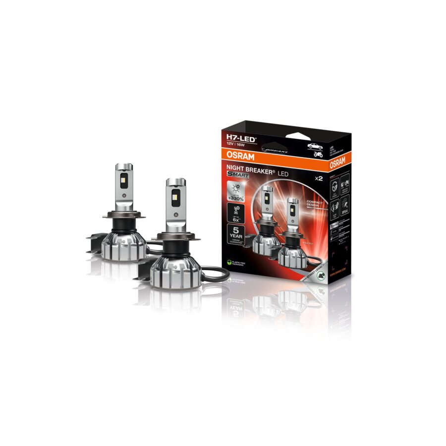 2Bombillas OSRAM night breaker led H7 - Norauto
