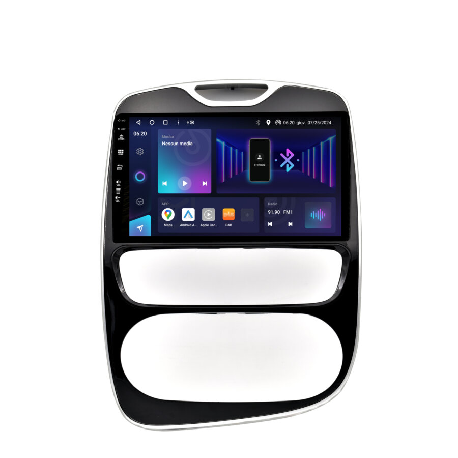Autorradio PHONOCAR CUSTOMFIT 10,1"REN.CLIO 12>19 DAB+ CP AA QLED 8C ...