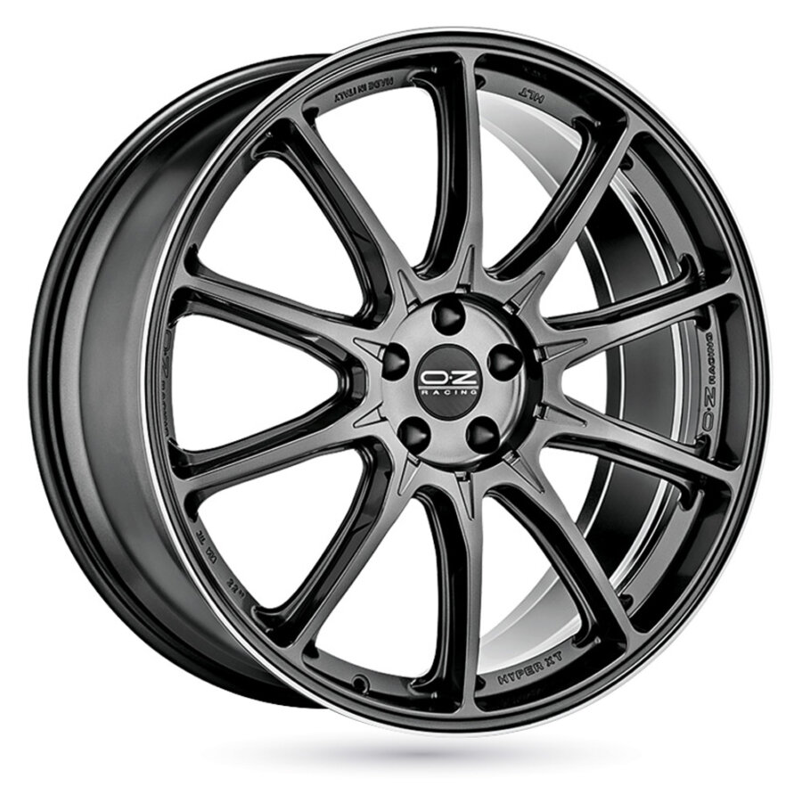 Llanta de aluminio OZ HYPER XT HLT 10x22 5x112 ET30 Grafito oscuro ...