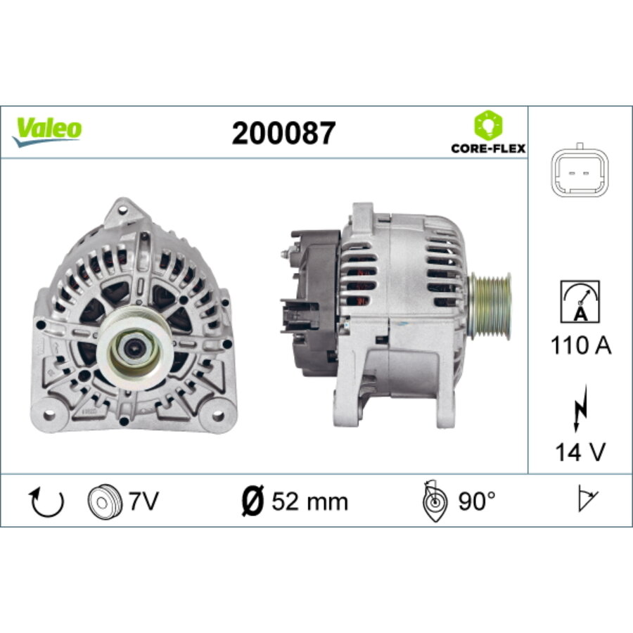 ALTERNADOR VALEO 200087 - Norauto