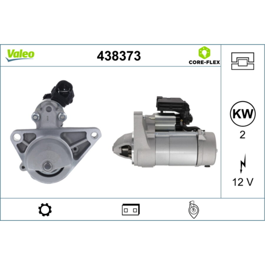 Motor de arranque VALEO 438373 - Norauto