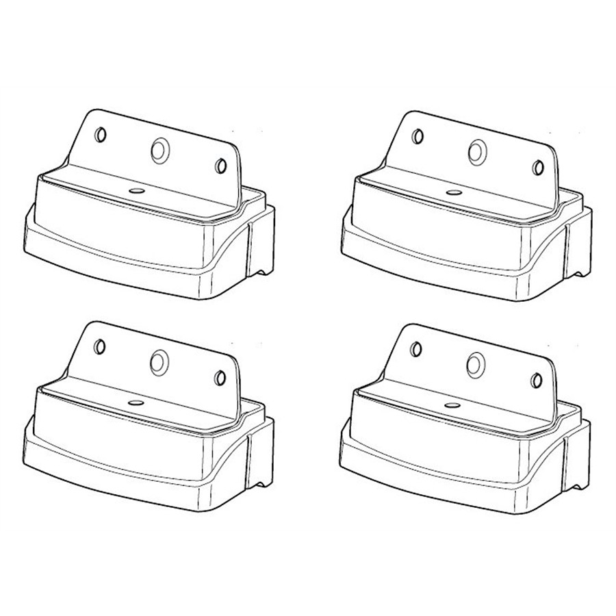 4 Kit de fijación barras techo THULE FIXPOINT XT 3018 - Norauto