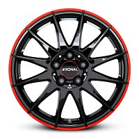 Llanta RONAL R54 8X18 5X112 ET35 76 Hyper Black - Norauto